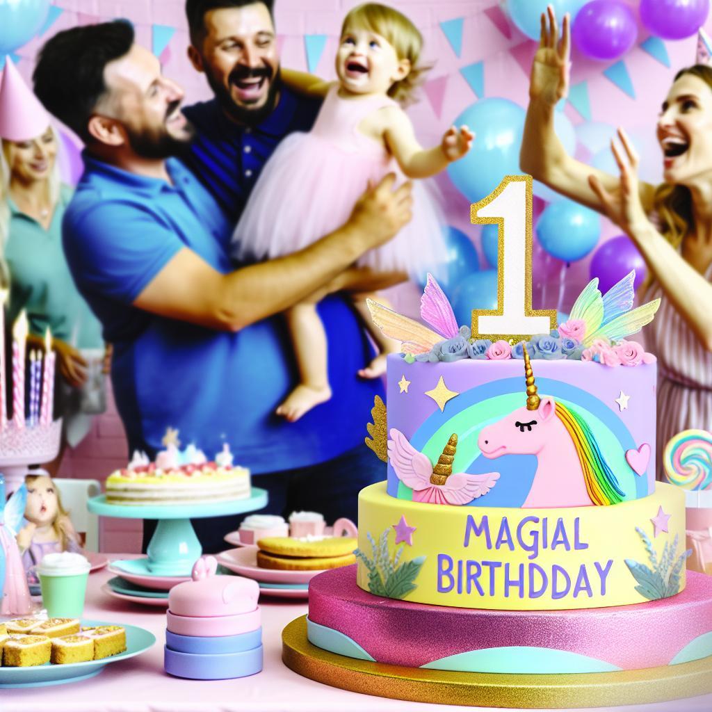 Nejlepší Dětský Dort Pro Holčičku 1 Let: Kouzelný Dort Pro První ...